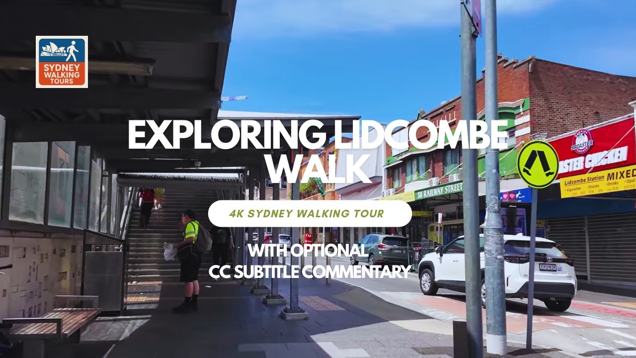 Walking Through Lidcombe: From Historic Church to Cemetery! (4K, CC ...
