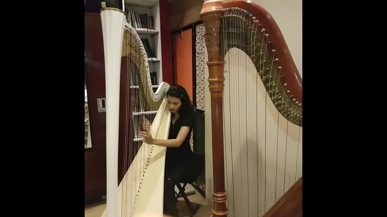 Bollywood harpist in India - Jeena Jeena (Harp India) - YouTube