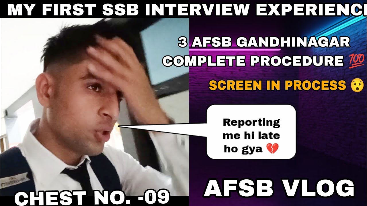 My SSB interview experience 😱|| 3AFSB gandhinagar SSB interview|| SSB Procedure| #afcat #cds # ...