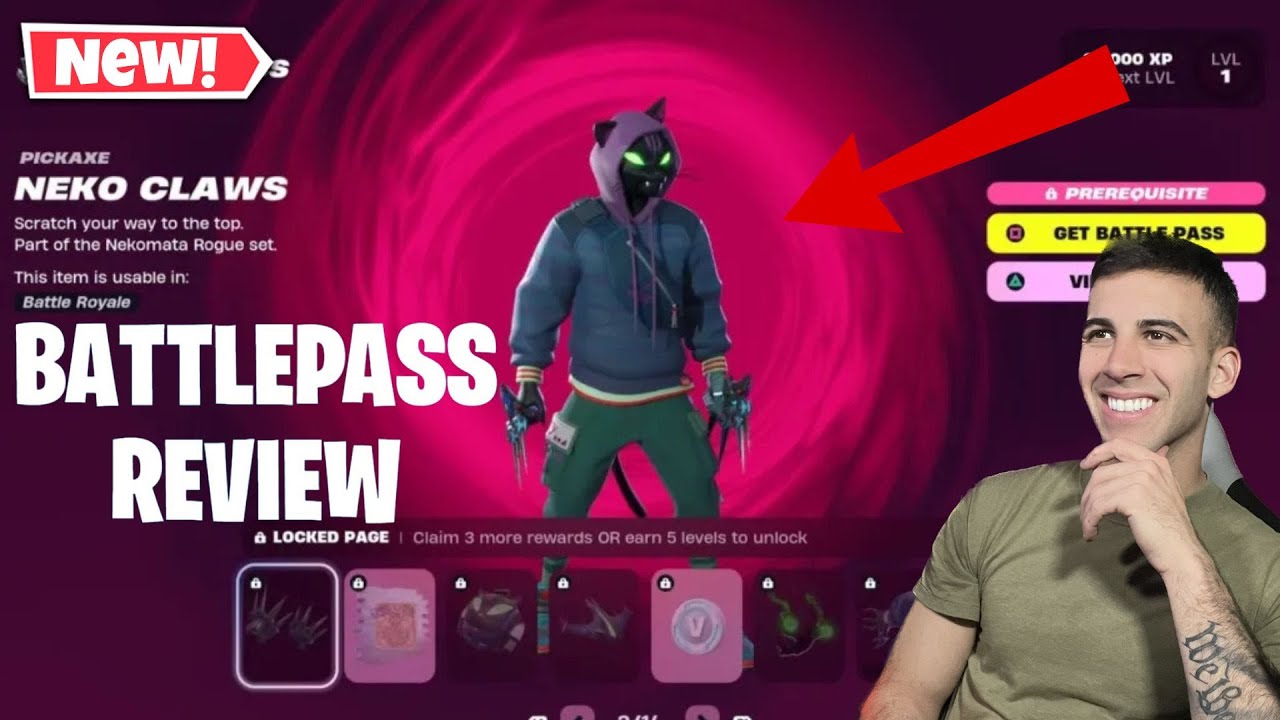 Fortnite Chapter 6 Season 1 Battle Pass Review!! - YouTube