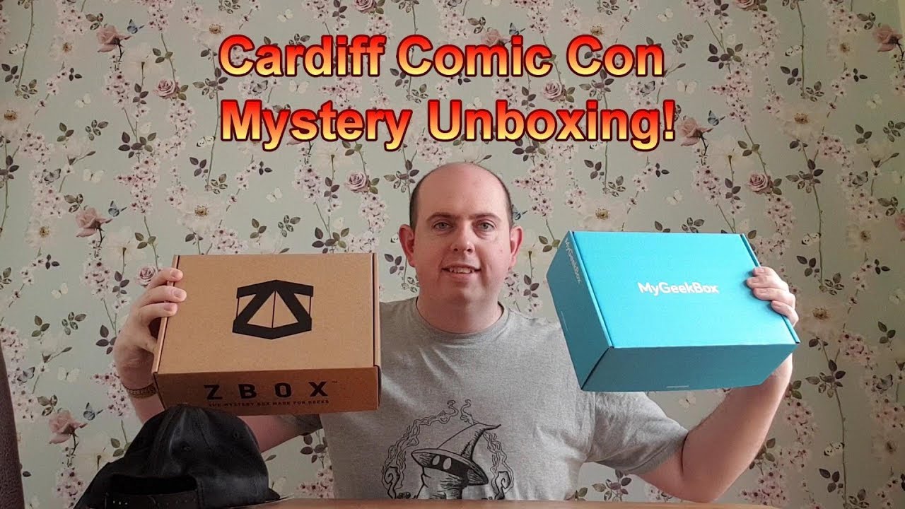 Cardiff Comic Con March 2019 Mystery Unboxing! - YouTube