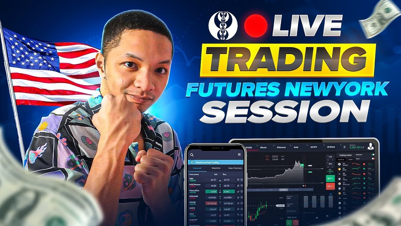 LIVE TRADING APEX FUNDED ACCOUNT USING ICT CONCEPT - YouTube