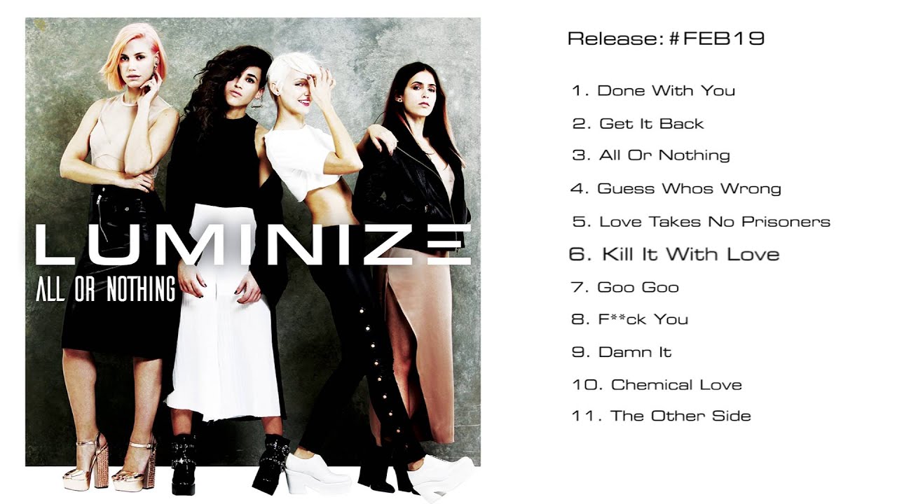 Luminize - All or Nothing (Official Album Sampler) - YouTube