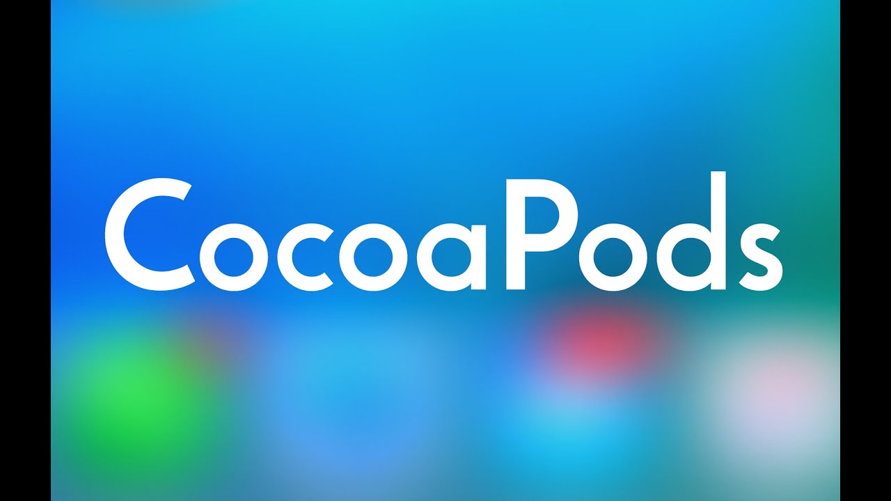 CocoaPods Tutorial - YouTube