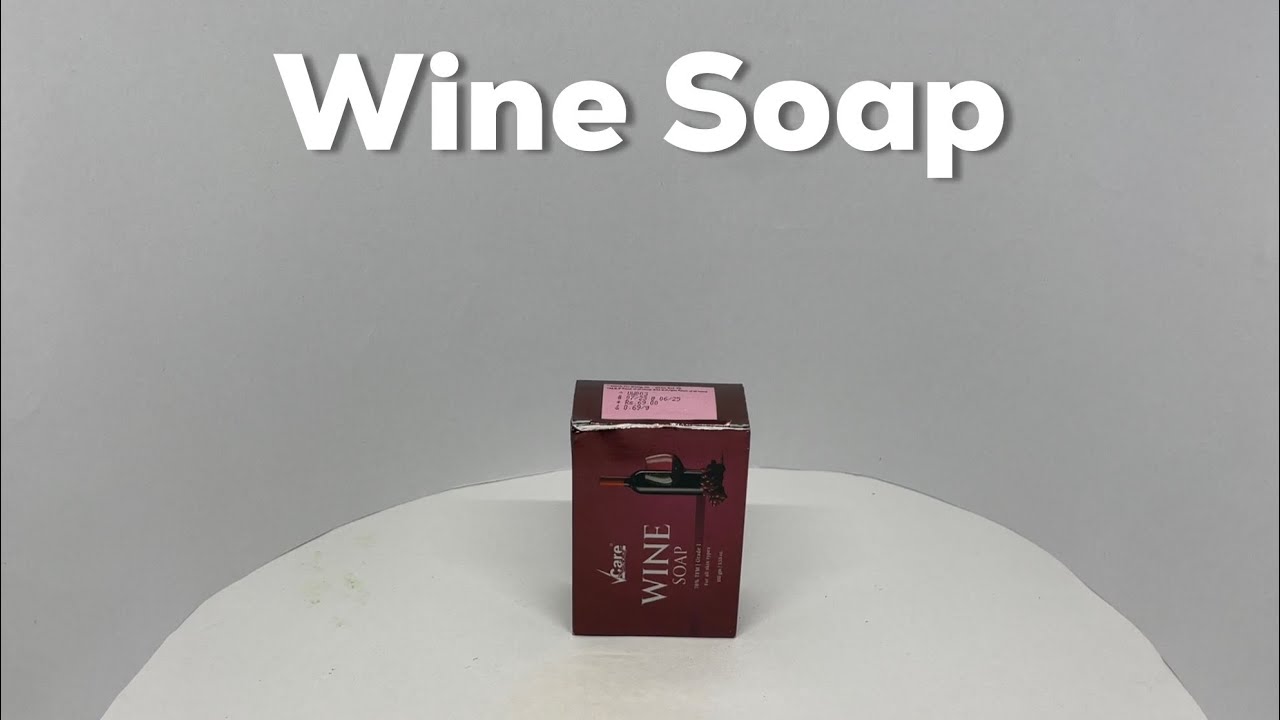 Vcare Wine Soap - YouTube