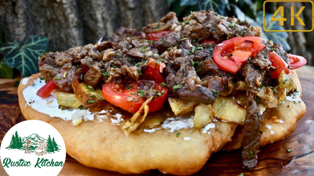 Best Beef Gyros - 4K Outdoor Cooking! - YouTube