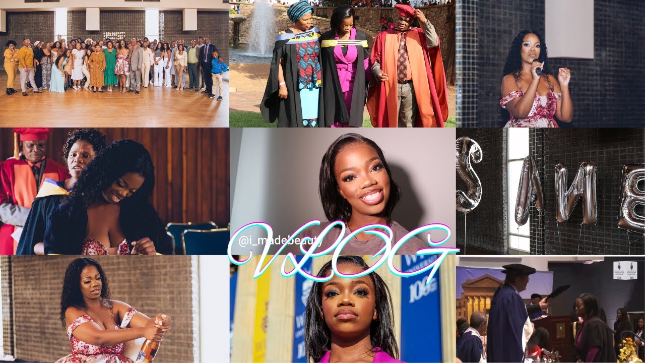 VLOG|| It's my graduation!! Preps|| Graduation+ Celebration|| Wits ...