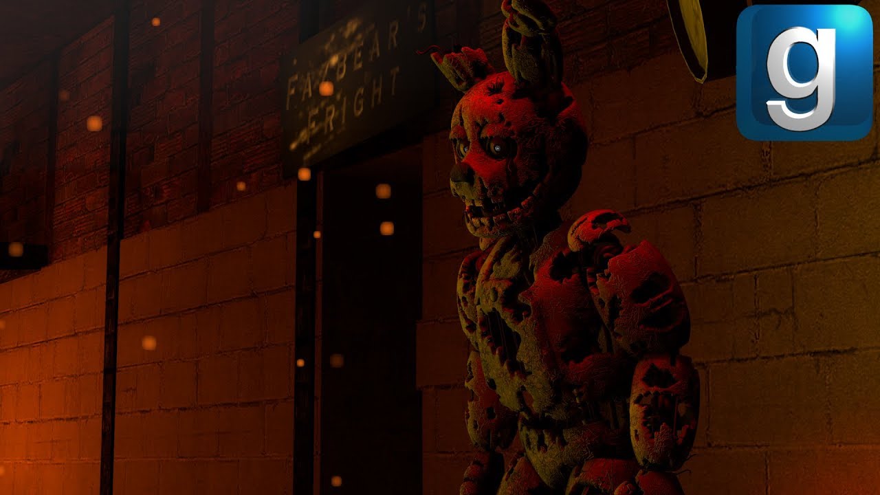 Gmod FNAF | FNAF 3 Burnt Down Map! - YouTube