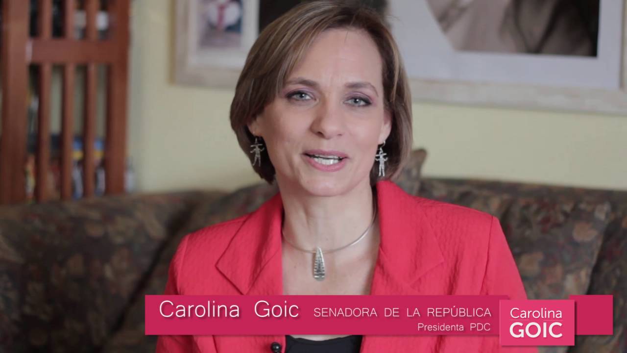 Carolina Goic Mensaje PDC - YouTube