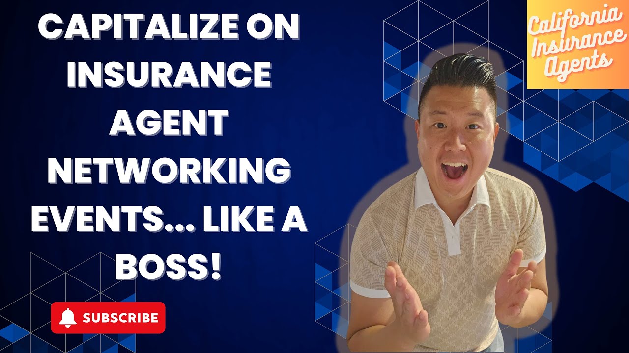 How To Properly Network At Insurance Agent Events! - YouTube