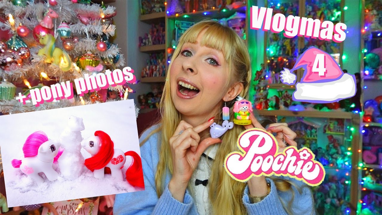 Vlogmas day 4 - opening advent calendars - G1 My little Pony, Poochie ...