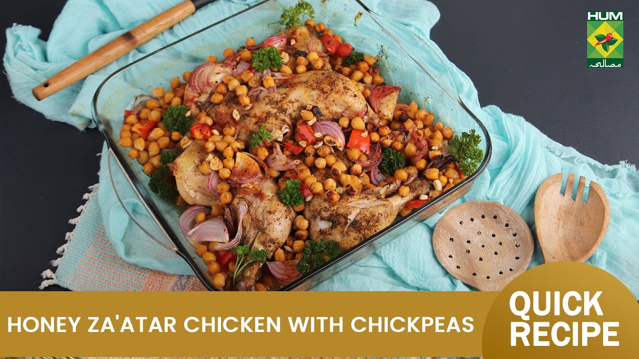 Honey Za'atar Chicken With Chickpeas Recipe | Quick Healthy Recipe ...