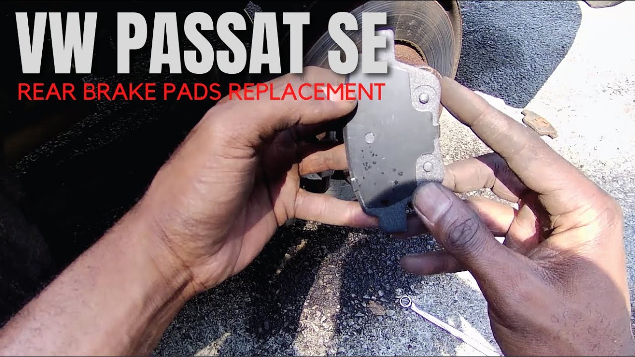 REAR BRAKE PADS REPLACEMENT 2012 PASSAT SE - YouTube