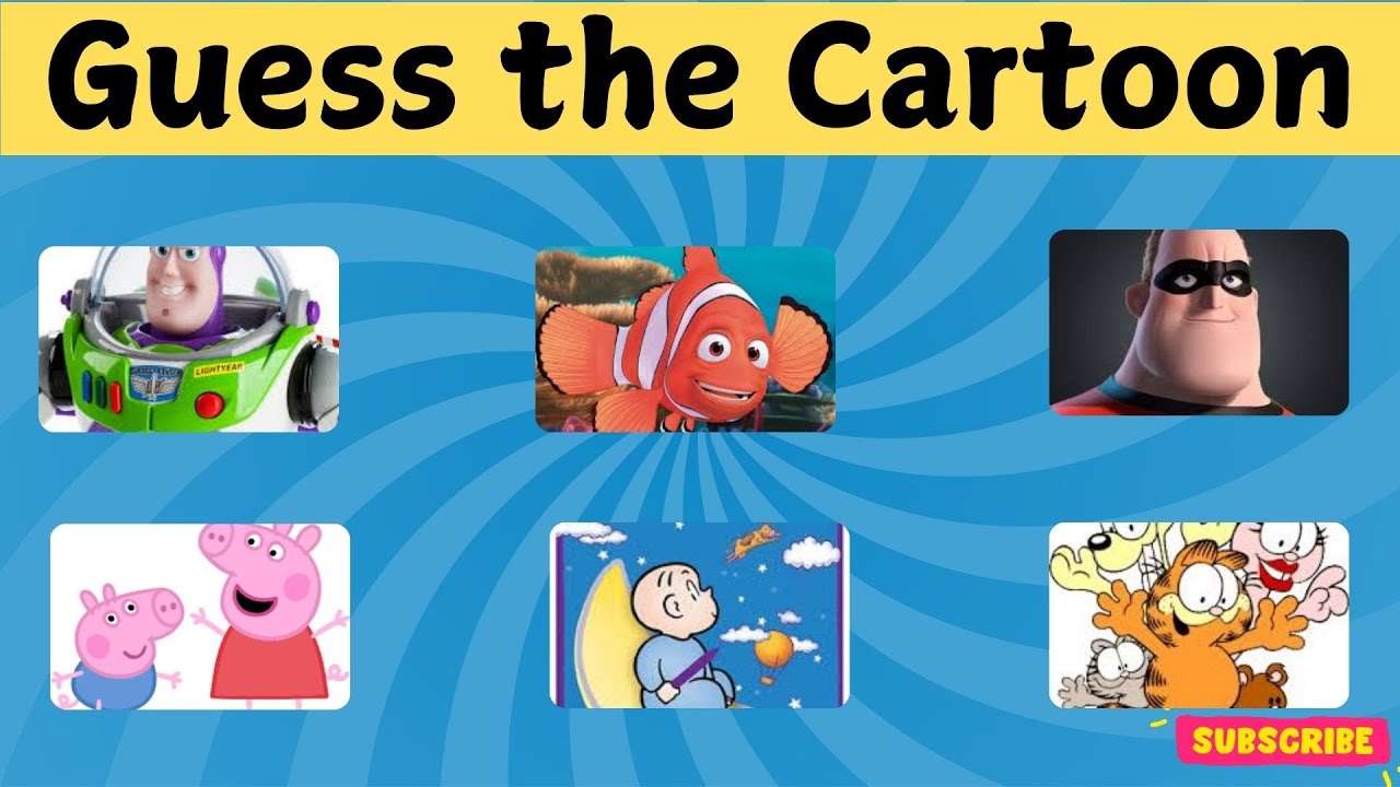 "Guess the Cartoon Character Challenge | Test Your Global Knowledge ...