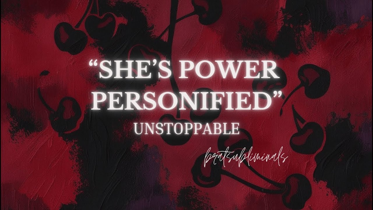 she’s power personified | unstoppable, winner, lucky girl syndrome ...