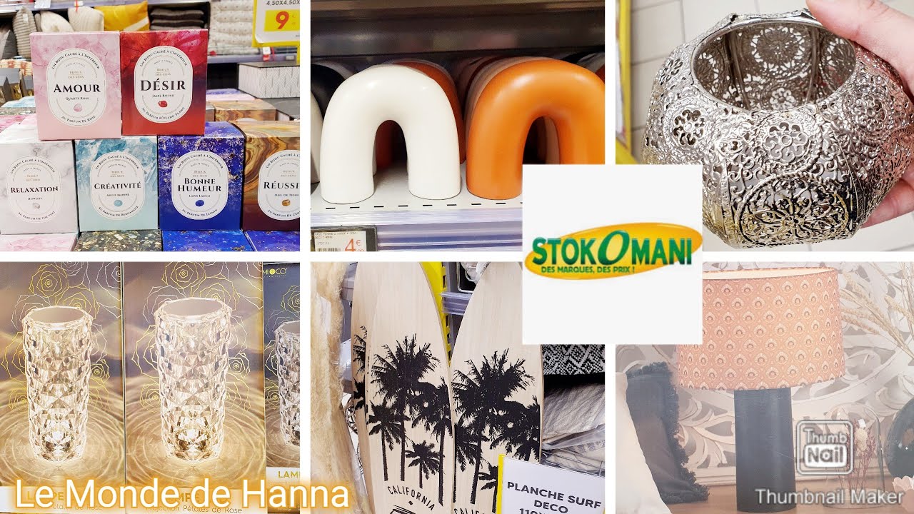 STOKOMANI ARRIVAGE 01-04 DÉCORATION INTÉRIEURE - YouTube
