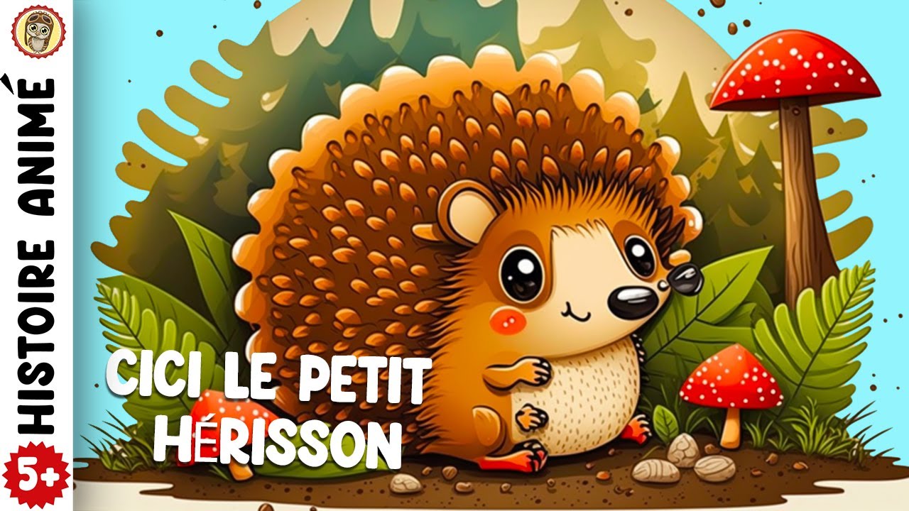 HISTOIRE POUR DORMIR pour enfant. S'endormir FACILEMENT. " Cici Le Petit Hérisson " - YouTube