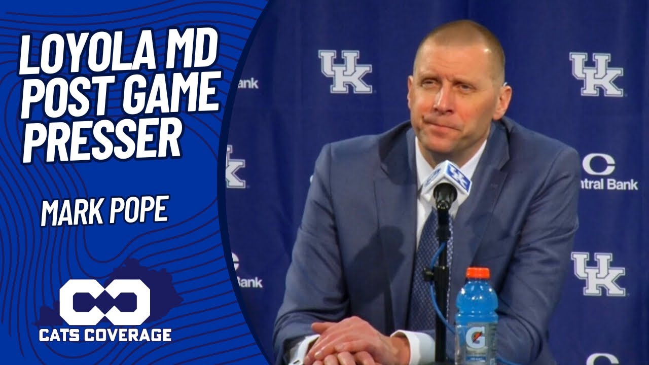 Loyola MD Post Game Presser - Mark Pope (11-21-2025) - YouTube
