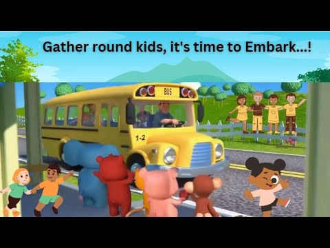 Gather round kids, it's time to embark | Kids Song | Nursery rhyme ...