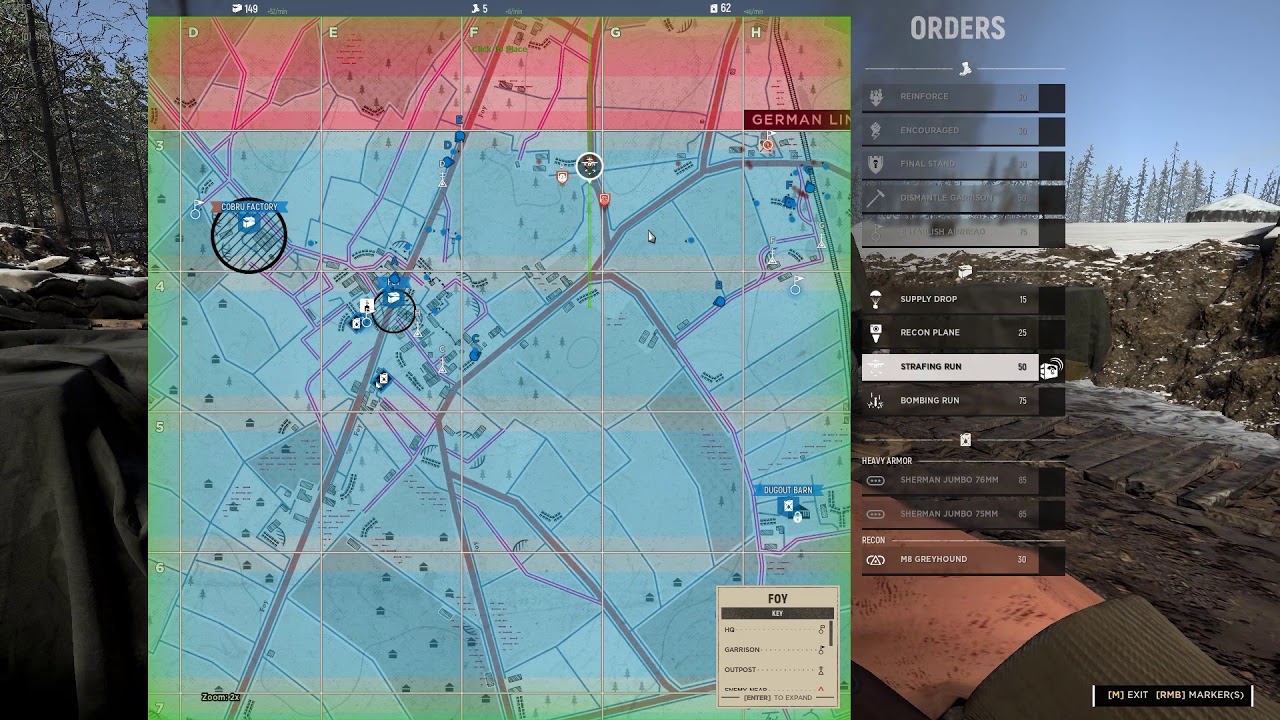 HELL LET LOOSE Commander Gameplay: Foy Defense - YouTube