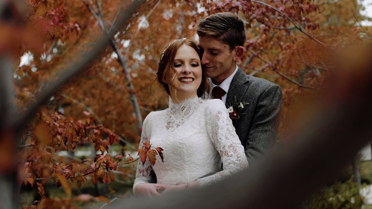 Tanner & Morgan | Gorgeous Fall Wedding at the Oquirrh Mountain Temple ...