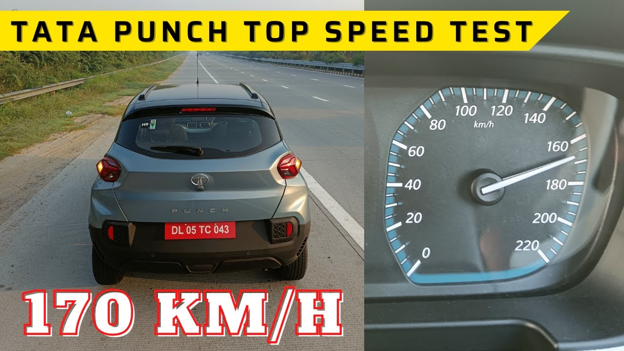 Tata Punch Top Speed - Can it hit 170km/h? Plus 0-60 and 0-100 km/h ...