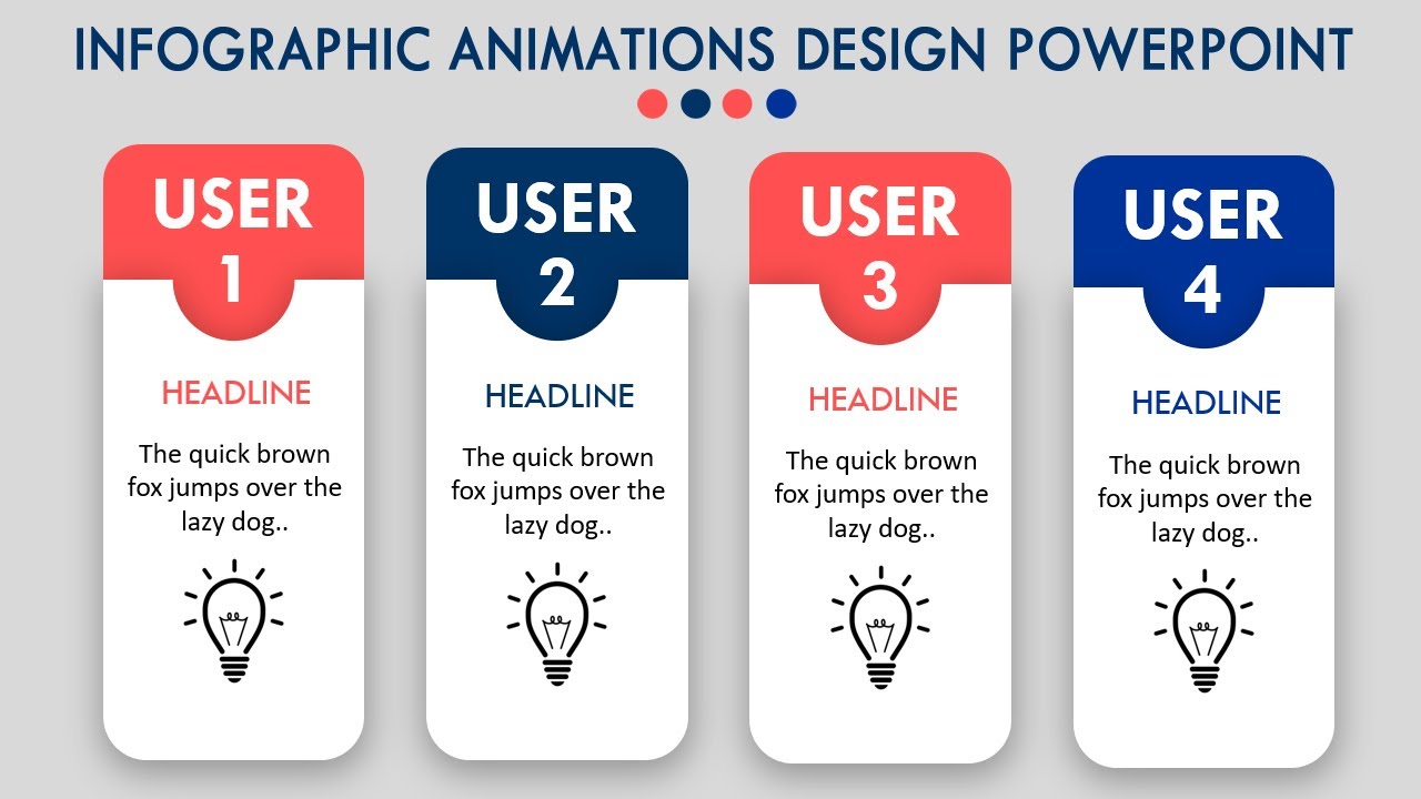 PowerPoint Tutorial: Infographic Slide Animated Design in PowerPoint ...