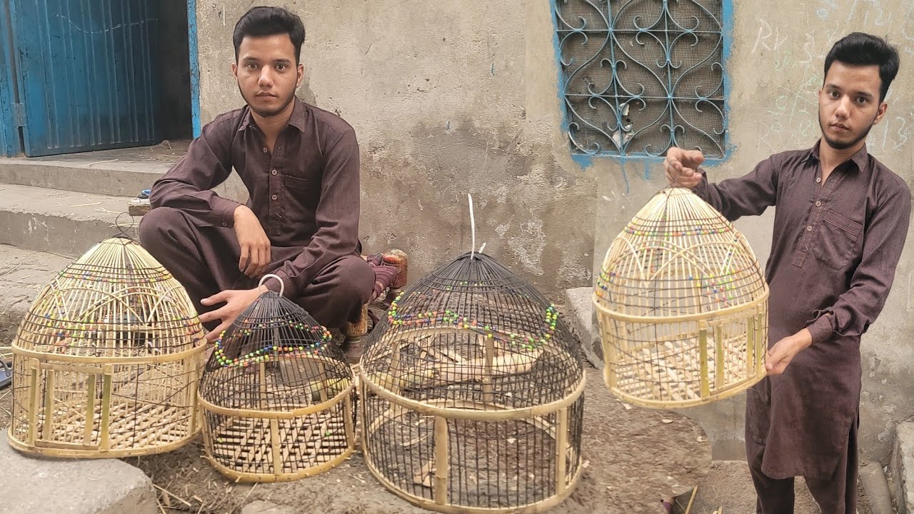 Incredible Bird Cage Crafting Process | Craftsman Making Sweet Little ...