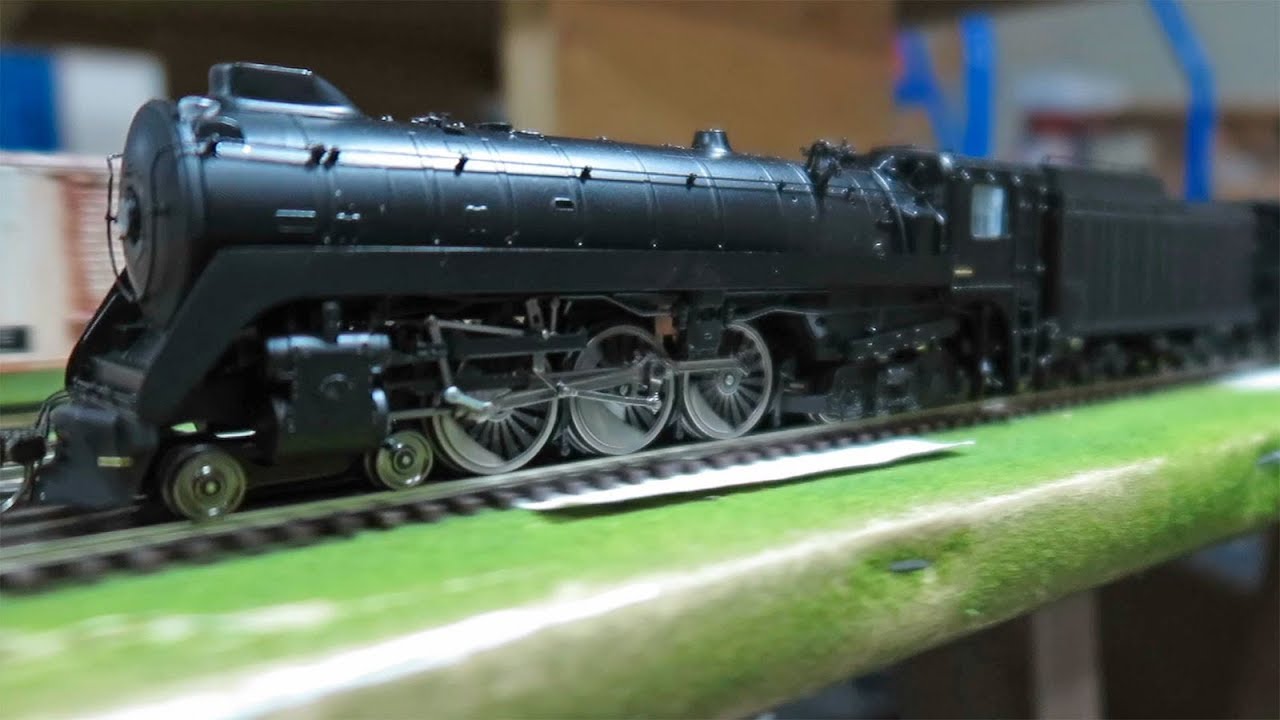 HO Scale Steam Engine Royal Hudson - First Sample - YouTube
