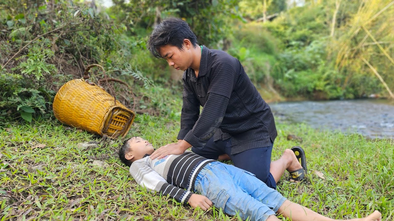 Saving a Drowning Boy - Harvesting Cabbage to sell at the Market - YouTube