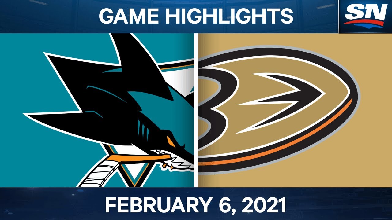 NHL Highlights | Sharks vs. Ducks – Feb. 6, 2021 - YouTube