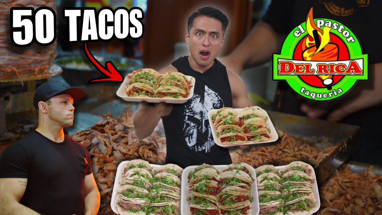 ESTE RETO NADIE LO HA CONSEGUIDO 🌮 | ** $1,500 SI COMES 50 TACOS🤯🔥 ...