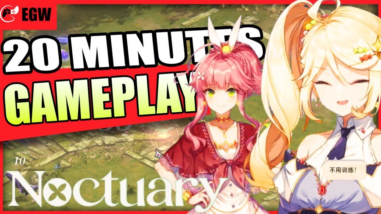 Noctuary | First 20 minutes of Gameplay [ PRIMEIROS 30 MINUTOS ] PC ...