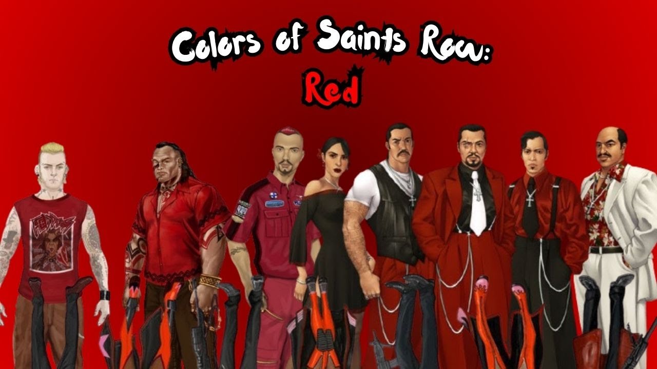 Color of Saints Row: Red - YouTube