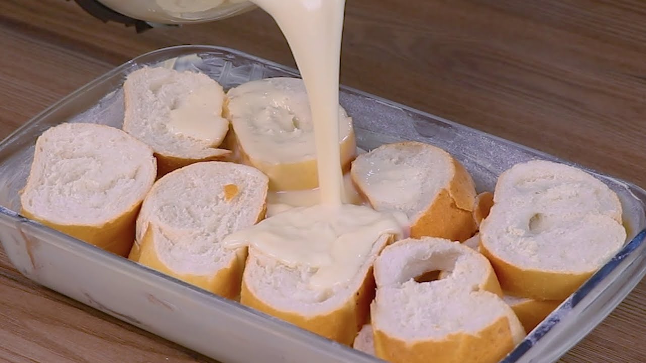 ¿Sobras de pan en casa? Haz este postre irresistible y súper cremoso ...