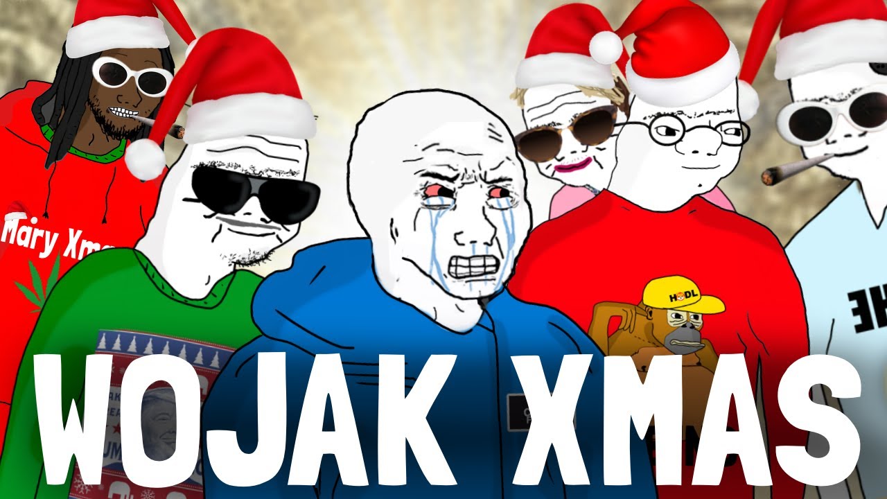 WOJAK DOOMER ENJOYS CHRISTMAS WITH HIS FAMILY AND FRIENDS - YouTube