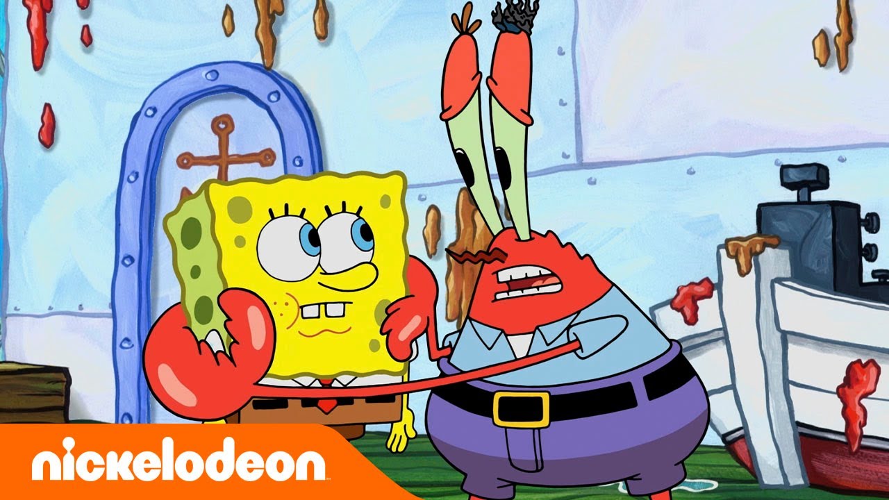 SpongeBob Squarepants | Weenie Patty SpongeBob! | Nickelodeon Bahasa ...