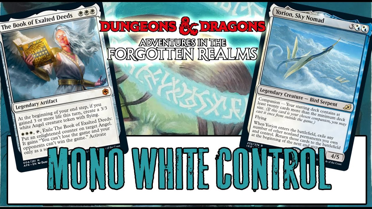 ВИДЕО 3 - Mono White CONTROL в Стандарте! MTG Arena DND Forgotten ...