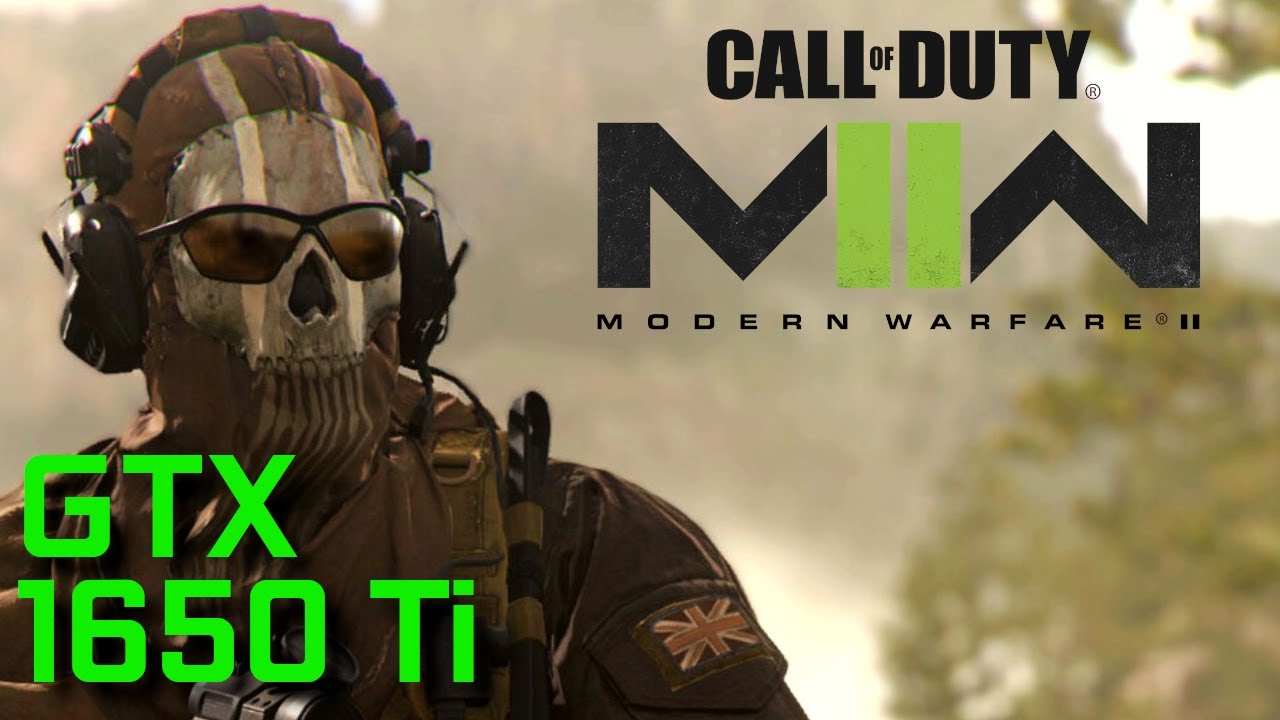 COD Modern Warfare II | 1080P BENCHMARK | GTX 1650 Ti i5 10300H - YouTube