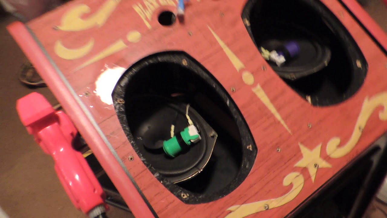 Carnevil arcade pedestal to Naomi gun cabinet part 2 - YouTube