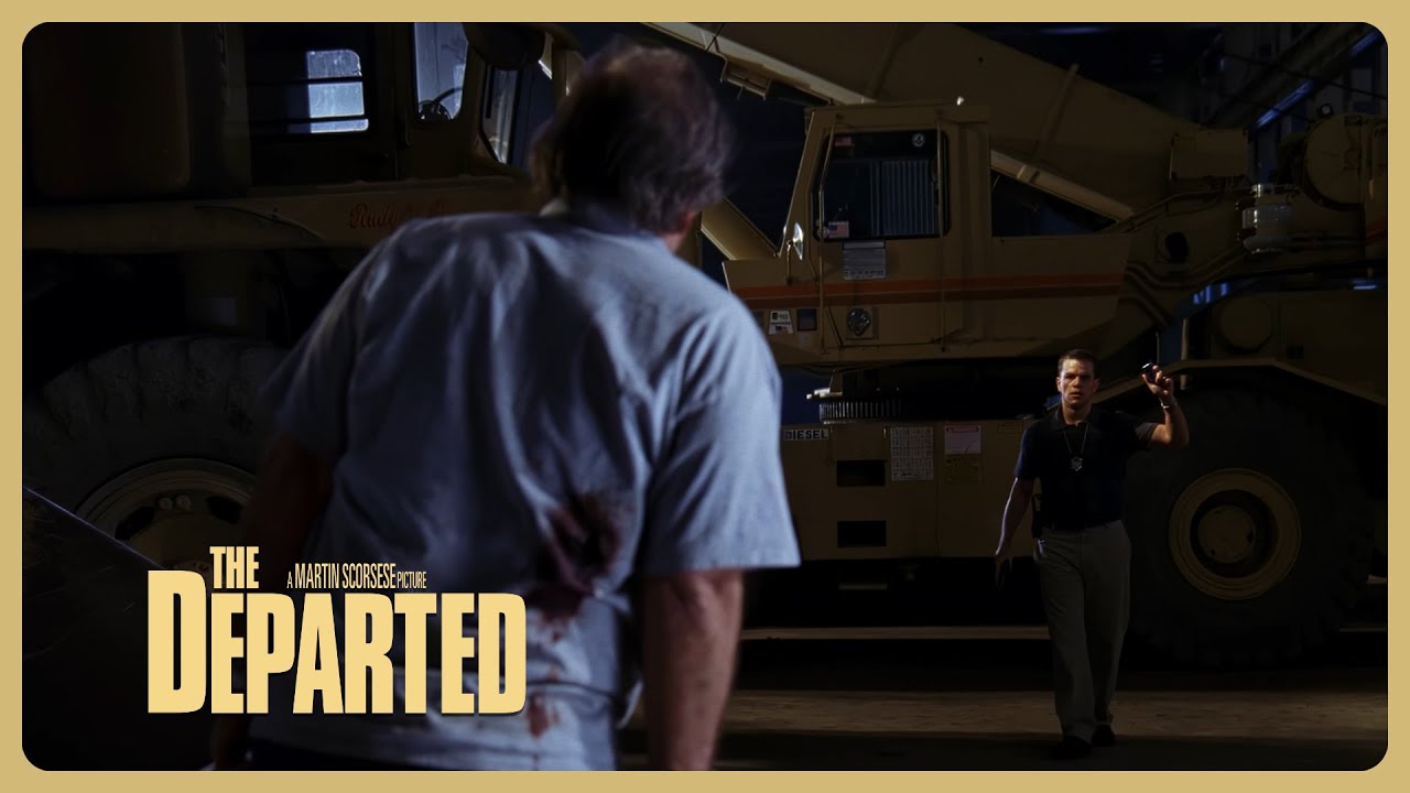 The Departed (2006) | Police raid on the Costello gang | 4K - YouTube