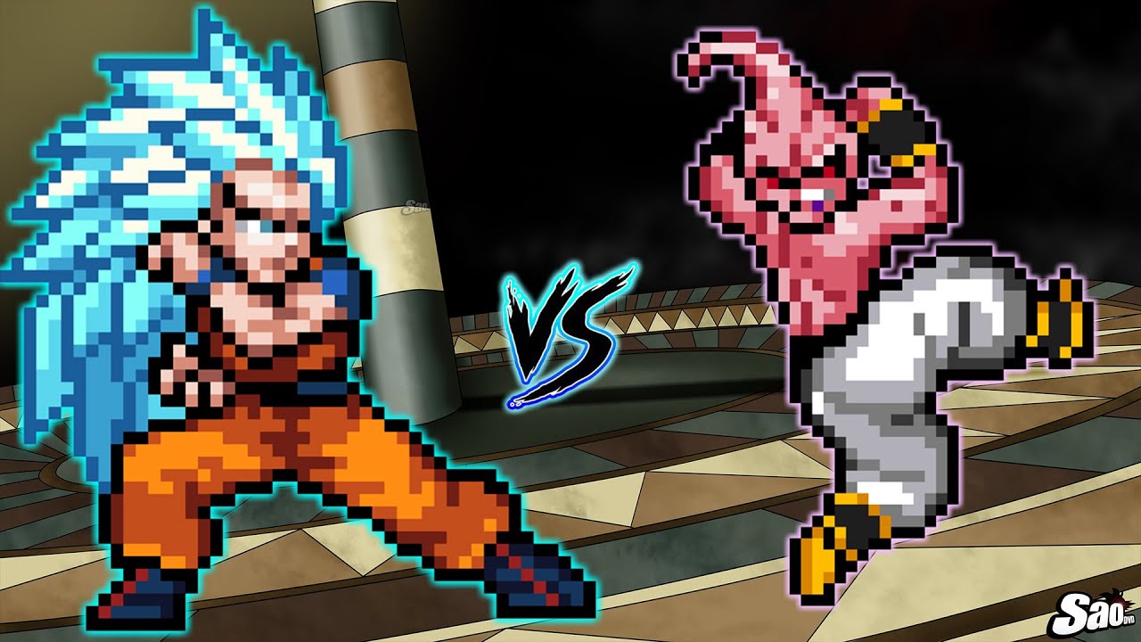 💀GOKU SSJ 3 BLUE VS KID BUU V2 IN JUMP FORCE MUGEN - YouTube