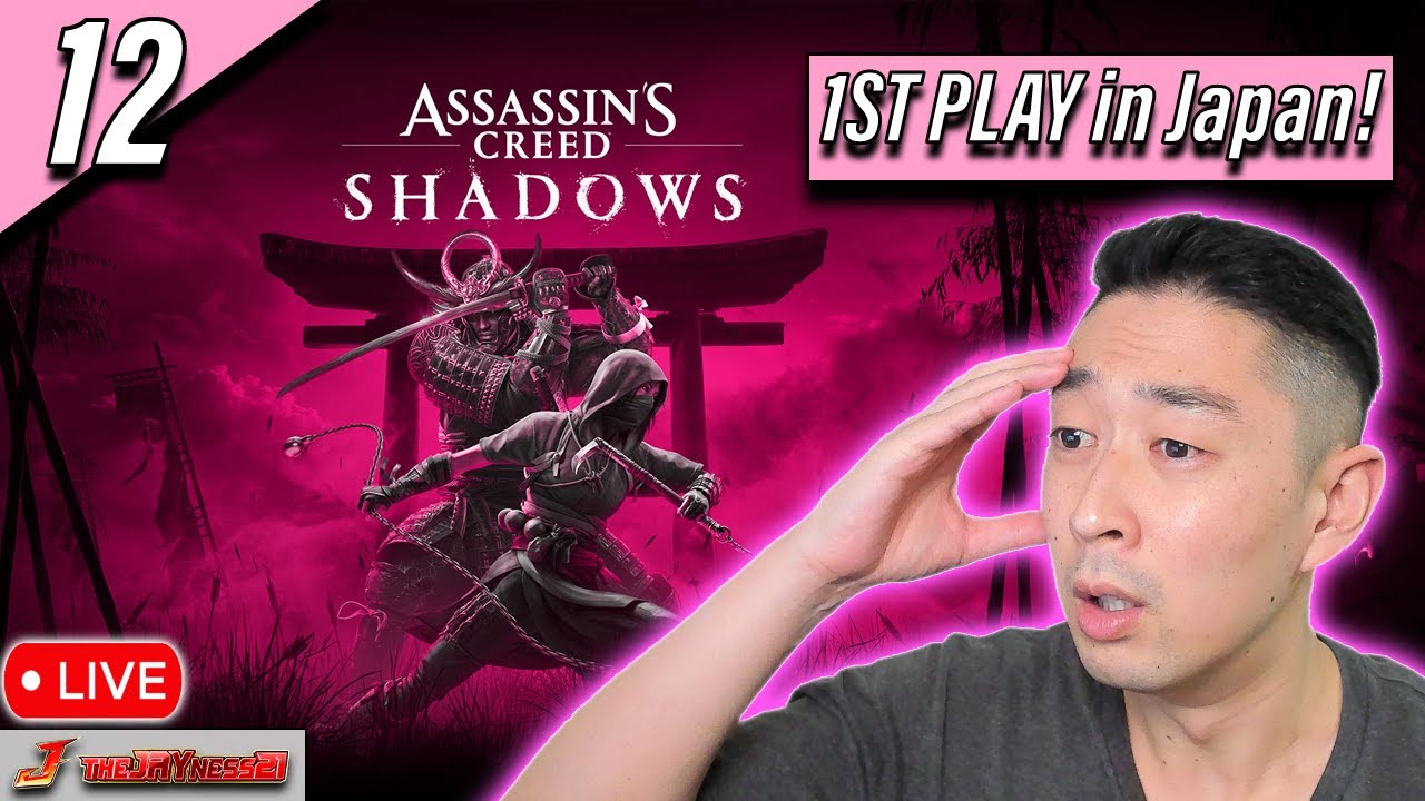 🔴 LIVE ⛩️ Assassin's Creed Shadows Pt 12 | 🌎 Overwatch 2 in Tokyo ...
