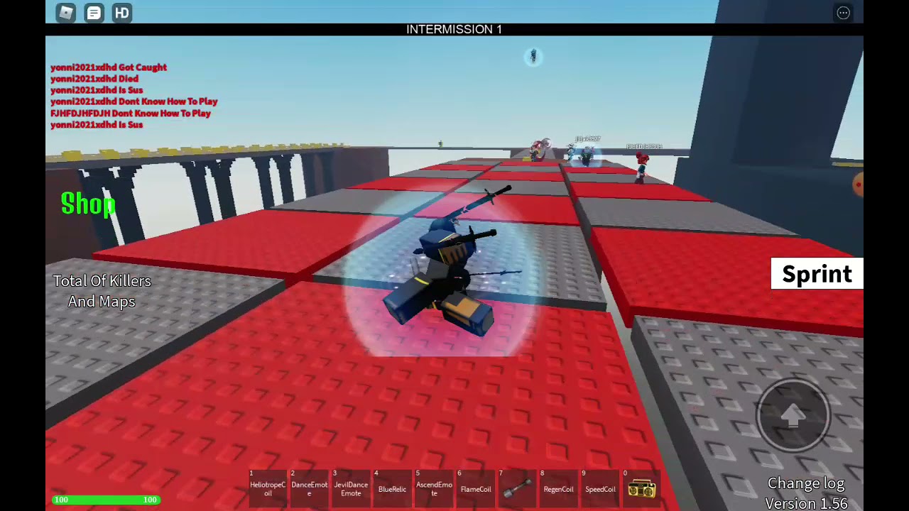 Roblox Midnight World: A Killer Game full of admins - YouTube