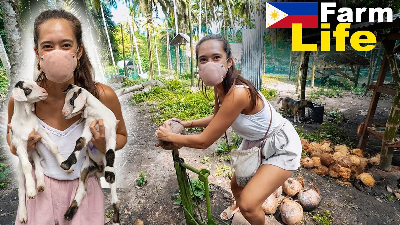Learning the FILIPINO FARM LIFE 🇵🇭 Valencia Philippines Vlog - YouTube