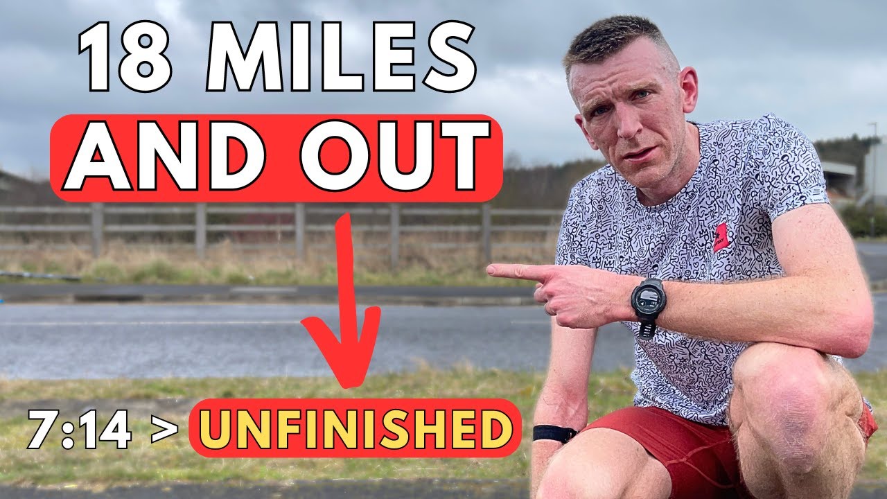 ANOTHER UNFINISHED LONG RUN - 6 Weeks Until London Marathon 2024 - YouTube