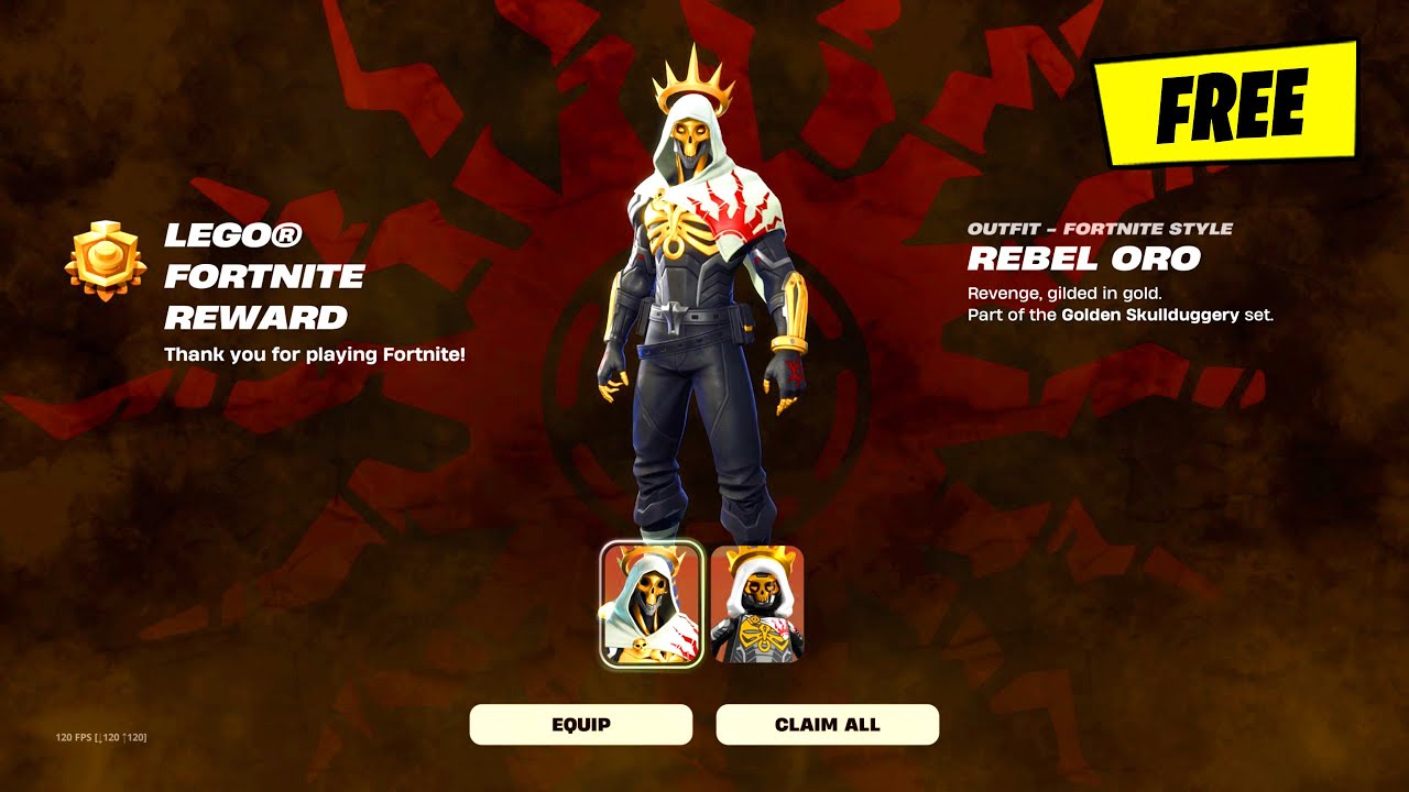 *NEW* How to UNLOCK Rebel Oro Skin FOR FREE from the Fortnite LEGO Pass ...