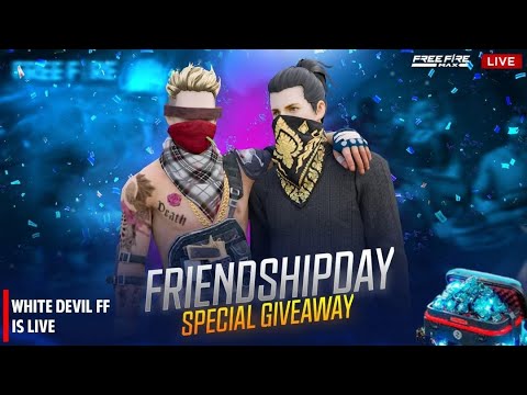 White Devil FF Friendship Day Special Giveaway For Duo Series BR Room For Subscriber ...