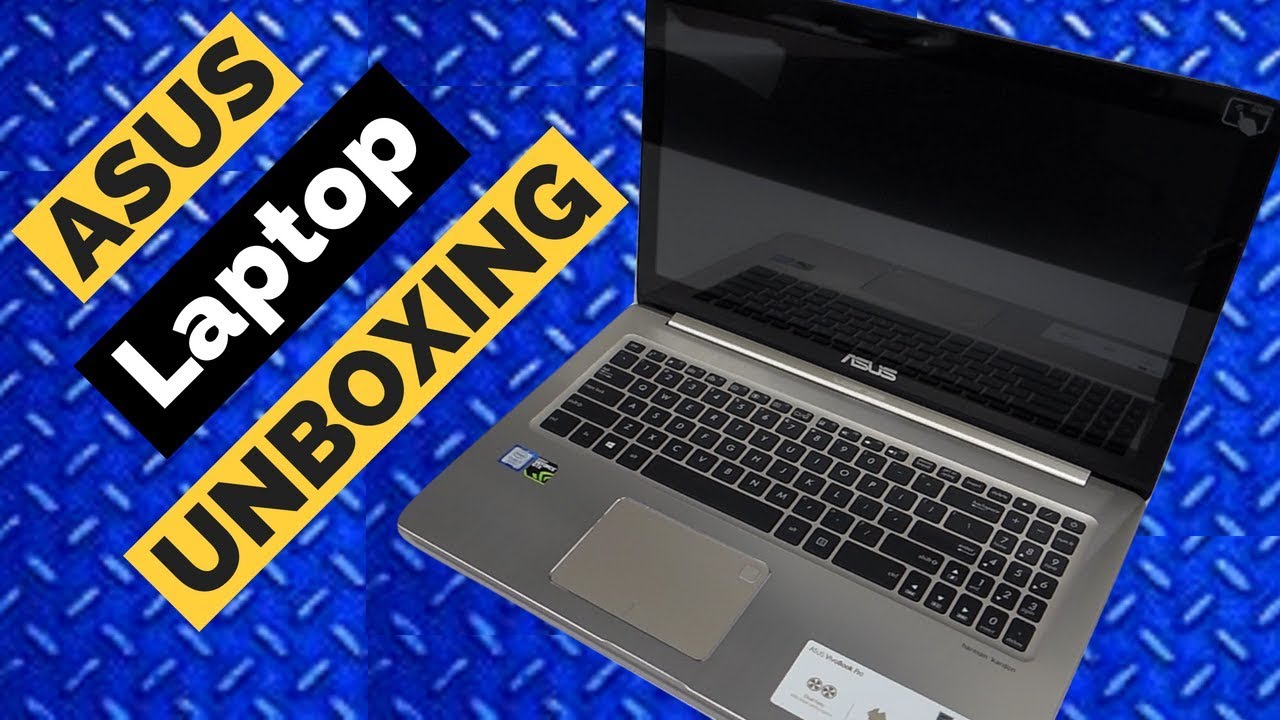 Asus VivoBook Pro Laptop Unboxing - YouTube