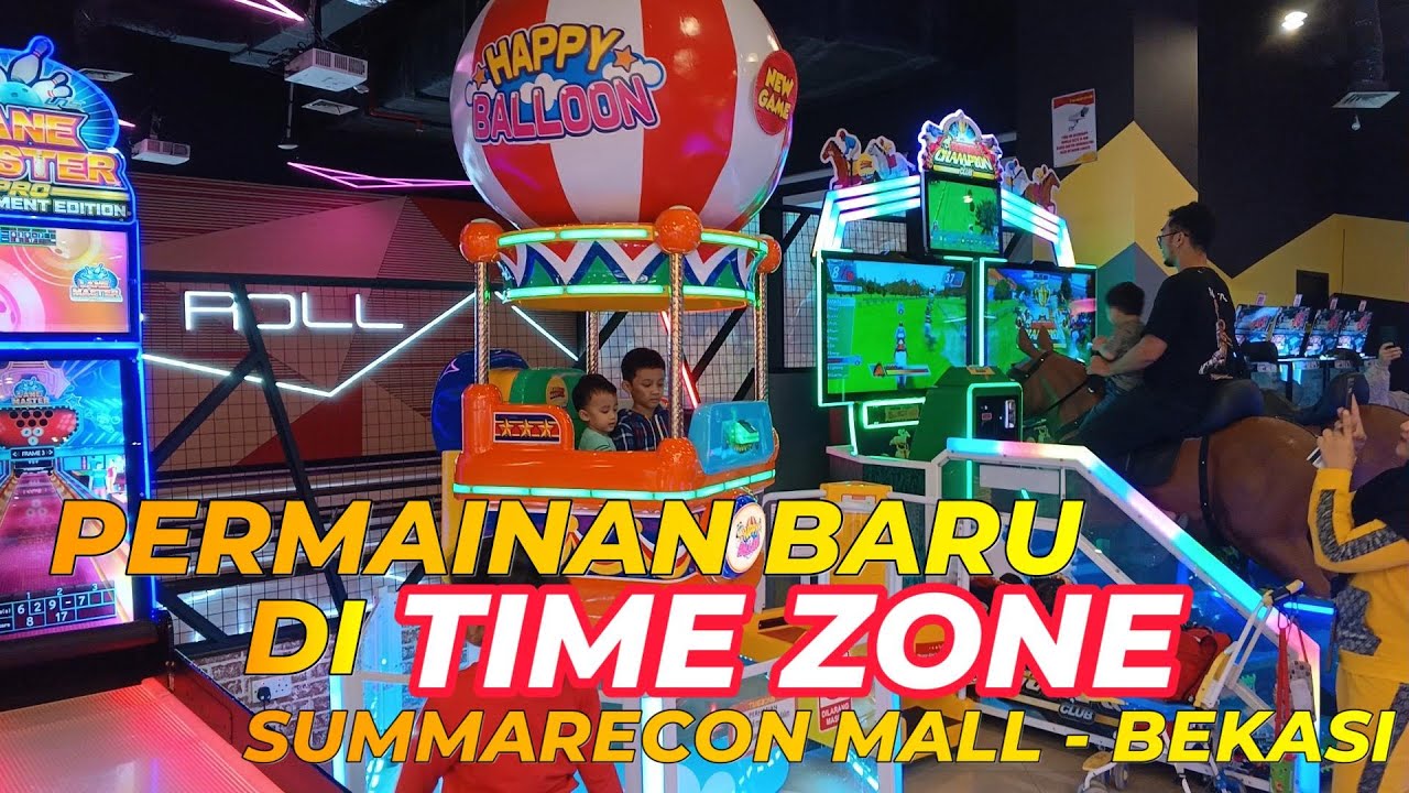 AKU MAIN DI TIME ZONE SUMMARECON MALL BEKASI - YouTube